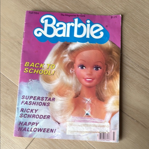 Barbie | Other | Barbie Magazine With Pink And Blonde Highlights Fall ...